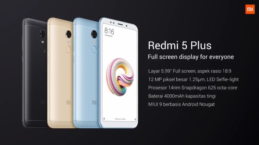 Ternyata Redmi 5 dan Redmi 5 Plus Yang Diperkenalkan, Ini Dia ...