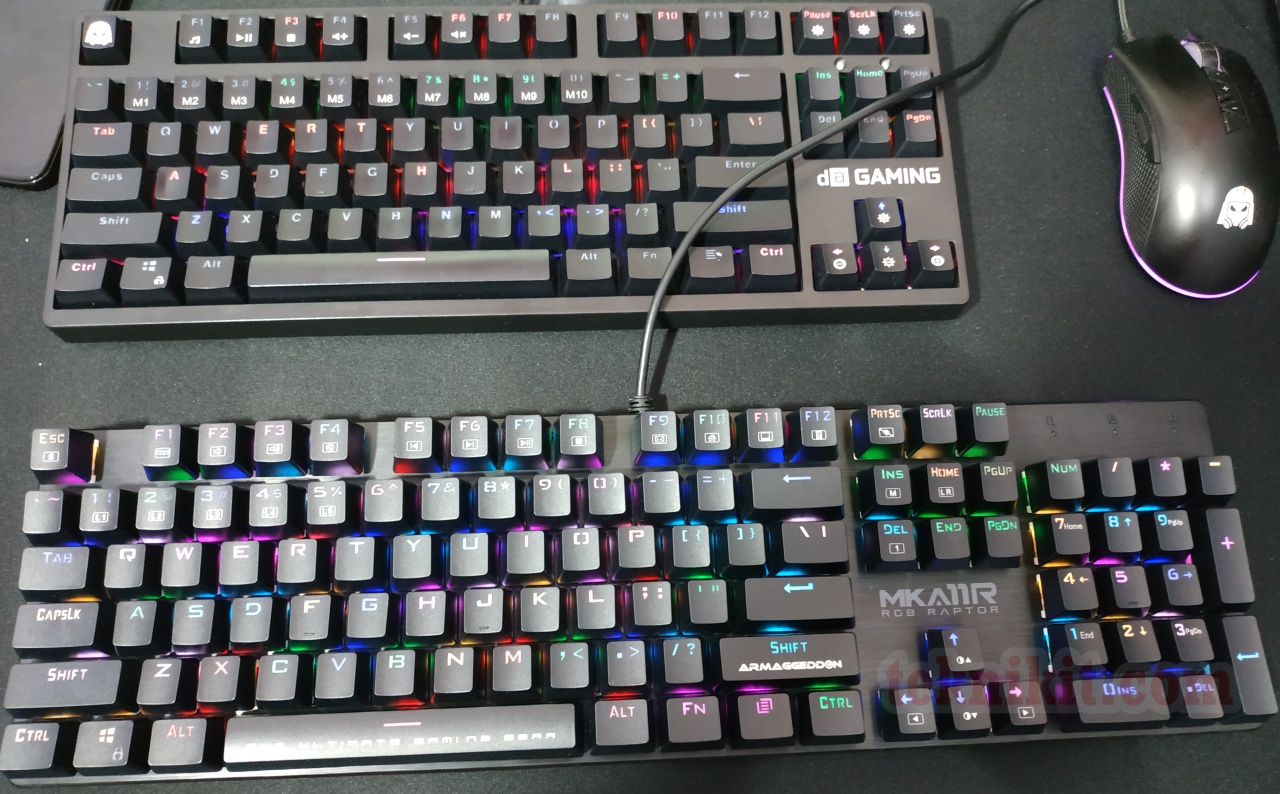 Keyboard Mechanical Full Size Murah Dari Armaggeddon Sudah RGB ...